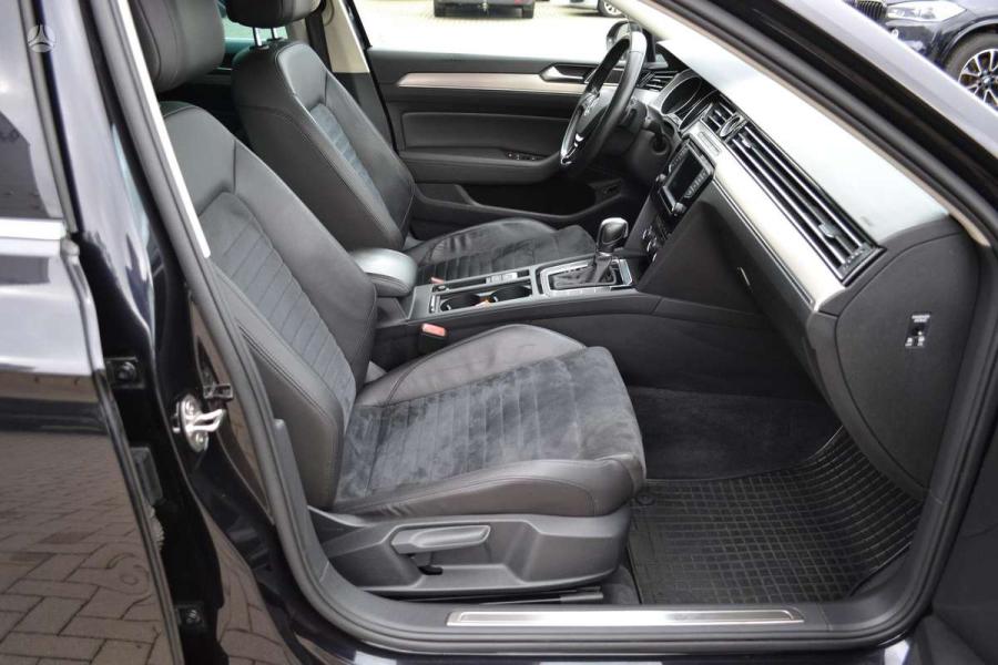 Melns Volkswagen Passat 2016 Viļņa, ar dzinēja tilpumu 1.97 L un nobraukumu 283 tūkst. km par 9500 €, foto 18 vietnē AUTOMOTO.COM.LV