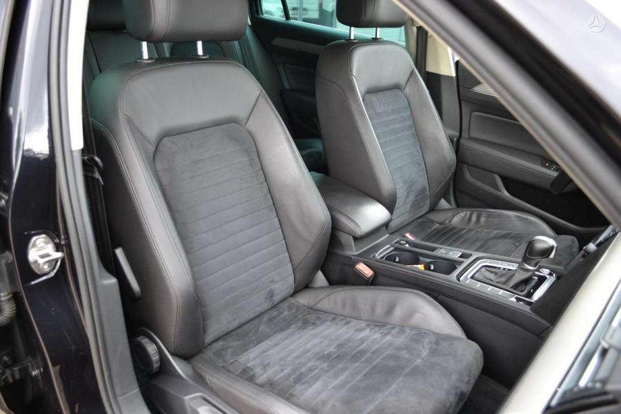 Melns Volkswagen Passat 2016 Viļņa, ar dzinēja tilpumu 1.97 L un nobraukumu 283 tūkst. km par 9500 €, foto 19 vietnē AUTOMOTO.COM.LV