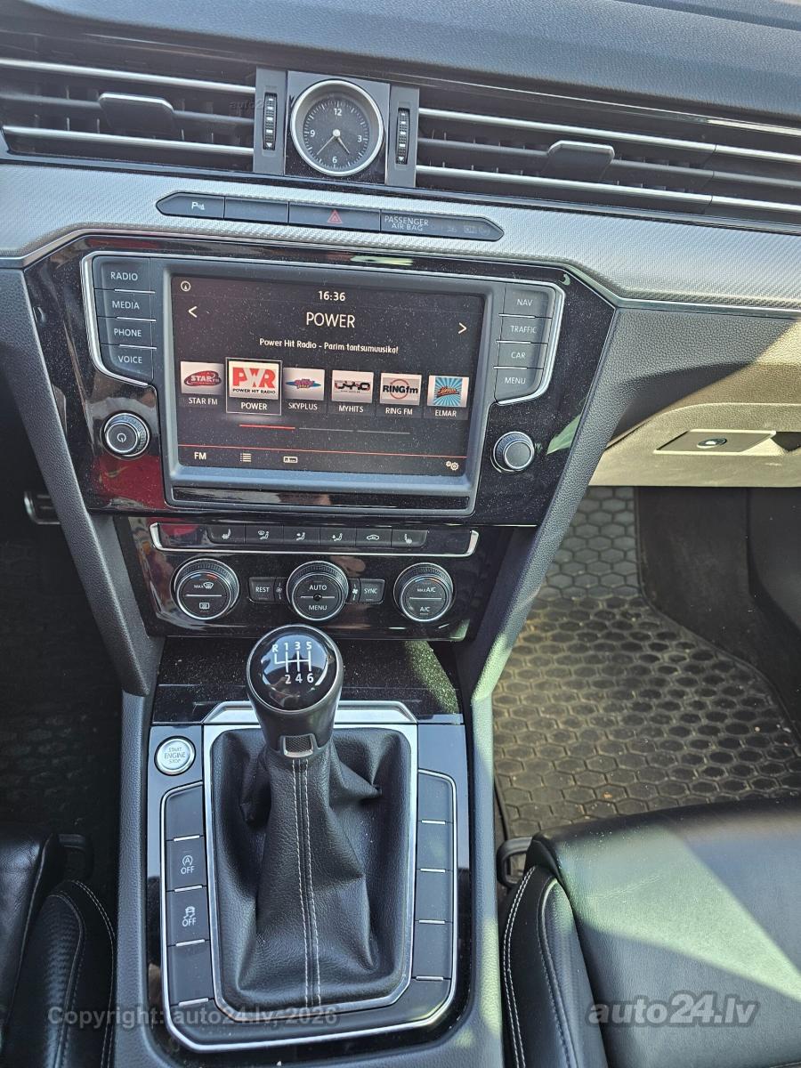 Melns Volkswagen Passat 2016 Tartu, ar dzinēja tilpumu 2.00 L un nobraukumu 342 tūkst. km par 9900 €, foto 7 vietnē AUTOMOTO.COM.LV