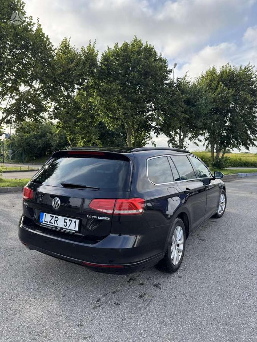 Melns Volkswagen Passat 2016 Klaipėda, ar dzinēja tilpumu 1.97 L un nobraukumu 376 tūkst. km par 6800 €, foto 6 vietnē AUTOMOTO.COM.LV