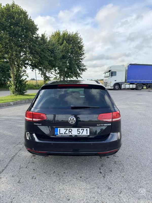 Melns Volkswagen Passat 2016 Klaipėda, ar dzinēja tilpumu 1.97 L un nobraukumu 376 tūkst. km par 6800 €, foto 7 vietnē AUTOMOTO.COM.LV