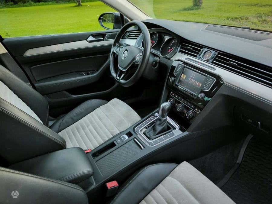 Melns Volkswagen Passat 2016 Trakai, ar dzinēja tilpumu 1.97 L un nobraukumu 297 tūkst. km par 7690 €, foto 13 vietnē AUTOMOTO.COM.LV
