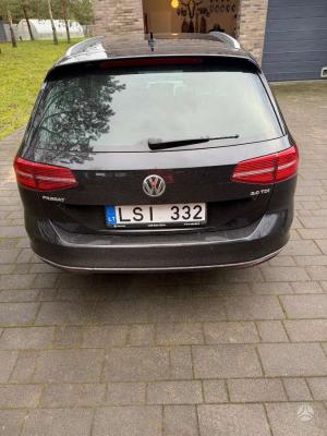 Black Volkswagen Passat 2017 in Vilnius, with an engine capacity of 1.97 L and mileage of 279 thousand km for 11200 €, photo 13 on AUTOMOTO.COM.LV