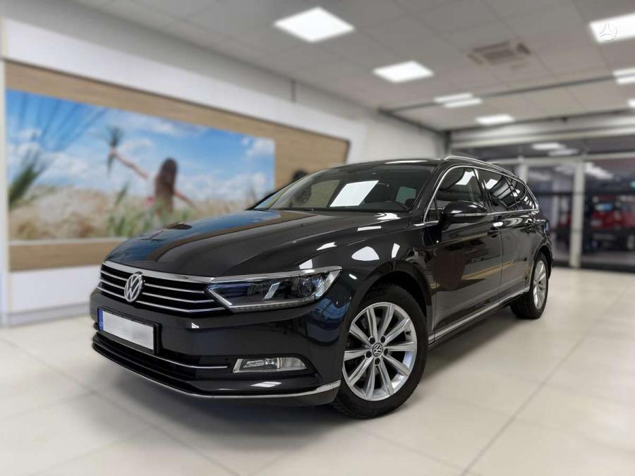 Black Volkswagen Passat 2017 in Kaunas, with an engine capacity of 1.60 L and mileage of 190 thousand km for 10500 €, photo 1 on AUTOMOTO.COM.LV