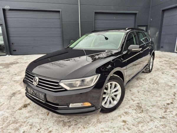 Black Volkswagen Passat 2017 in Utena, with an engine capacity of 1.97 L and mileage of 360 thousand km for 7990 €, photo 1 on AUTOMOTO.COM.LV