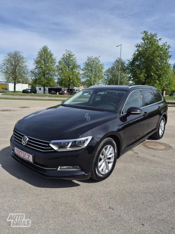 Black Volkswagen Passat 2017 in Alytus, with an engine capacity of 2.00 L and mileage of 210 thousand km for 12499 €, photo 2 on AUTOMOTO.COM.LV