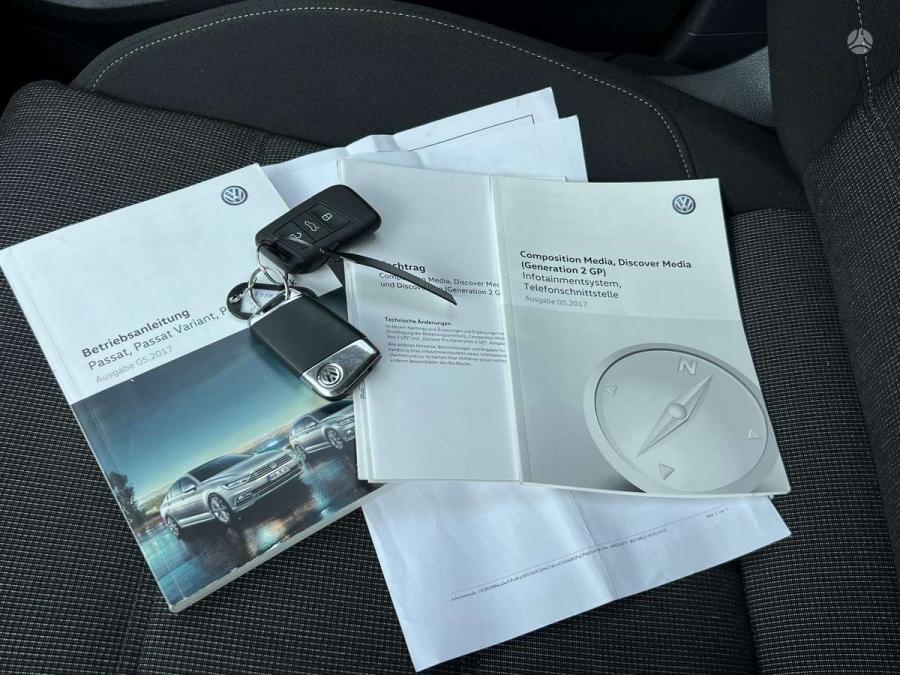 Melns Volkswagen Passat 2017 Kėdainiai, ar dzinēja tilpumu 1.97 L un nobraukumu 274 tūkst. km par 9500 €, foto 36 vietnē AUTOMOTO.COM.LV