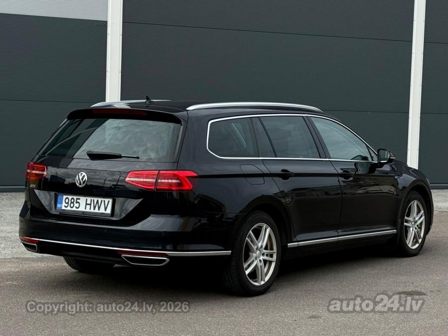 Black Volkswagen Passat 2017 in Tallinn, with an engine capacity of 1.40 L and mileage of 255 thousand km for 9490 €, photo 5 on AUTOMOTO.COM.LV