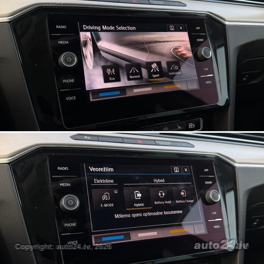 Black Volkswagen Passat 2017 in Tallinn, with an engine capacity of 1.40 L and mileage of 255 thousand km for 9490 €, photo 19 on AUTOMOTO.COM.LV