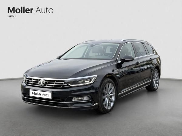 Melns Volkswagen Passat 2017 Pērnava, ar dzinēja tilpumu 2.00 L un nobraukumu 185 tūkst. km par 16900 €, foto  vietnē AUTOMOTO.COM.LV