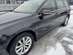Black Volkswagen Passat 2018 in Vilnius, with an engine capacity of 1.60 L and mileage of 268 thousand km for 8250 €, photo 7 on AUTOMOTO.COM.LV