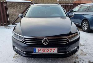 Black Volkswagen Passat 2018 in Kaunas, with an engine capacity of 2.00 L and mileage of 184 thousand km for 12900 €, photo  on AUTOMOTO.COM.LV