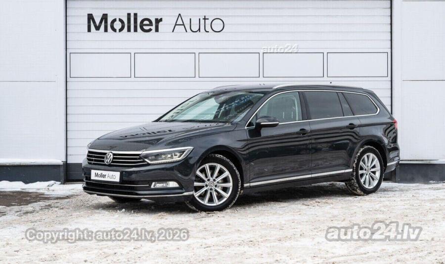Black Volkswagen Passat 2018 in Riga, with an engine capacity of 2.00 L and mileage of 268 thousand km for 12950 €, photo 1 on AUTOMOTO.COM.LV