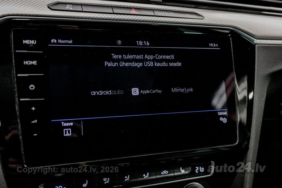 Melns Volkswagen Passat 2018 Pērnava, ar dzinēja tilpumu 2.00 L un nobraukumu 192 tūkst. km par 18500 €, foto 27 vietnē AUTOMOTO.COM.LV