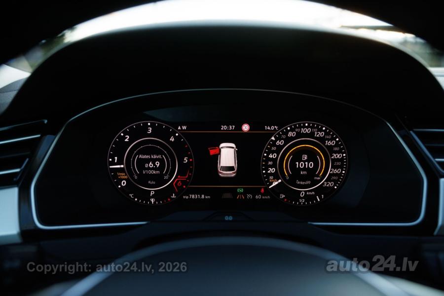 Black Volkswagen Passat 2018 in Tartu, with an engine capacity of 2.00 L and mileage of 255 thousand km for 15500 €, photo 7 on AUTOMOTO.COM.LV