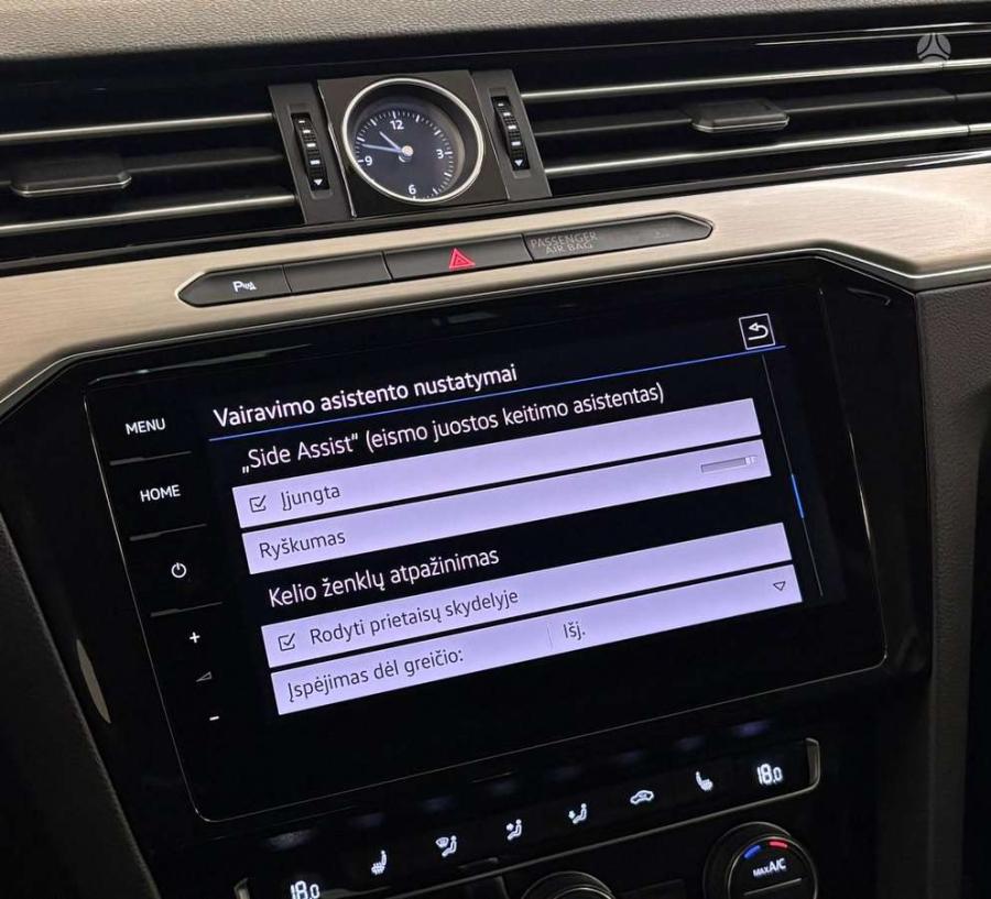 Melns Volkswagen Passat 2018 Marijampole, ar dzinēja tilpumu 1.97 L un nobraukumu 219 tūkst. km par 13950 €, foto 29 vietnē AUTOMOTO.COM.LV