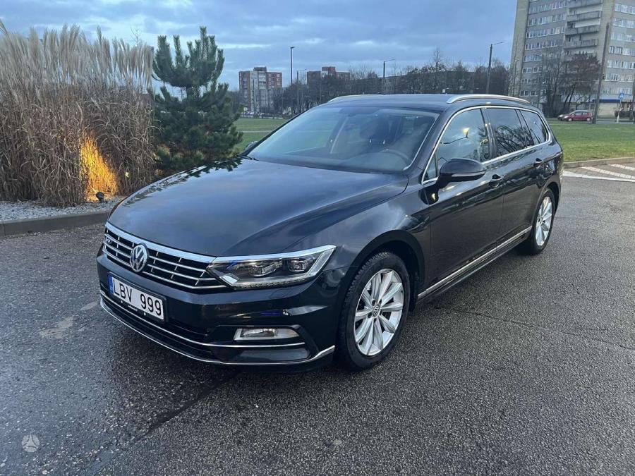 Melns Volkswagen Passat 2019 Kauņa, ar dzinēja tilpumu 1.50 L un nobraukumu 192 tūkst. km par 14900 €, foto 3 vietnē AUTOMOTO.COM.LV