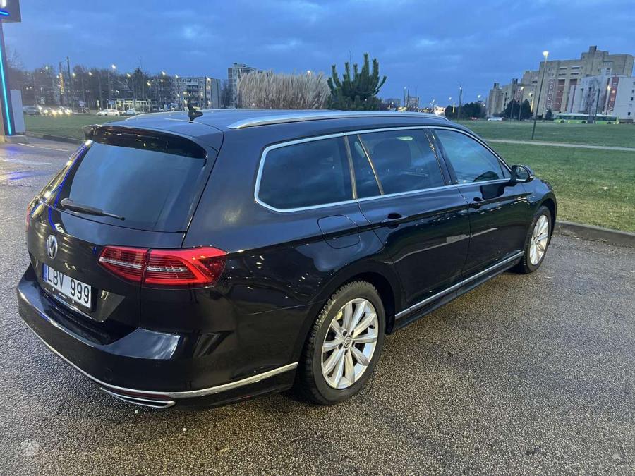 Melns Volkswagen Passat 2019 Kauņa, ar dzinēja tilpumu 1.50 L un nobraukumu 192 tūkst. km par 14900 €, foto 4 vietnē AUTOMOTO.COM.LV