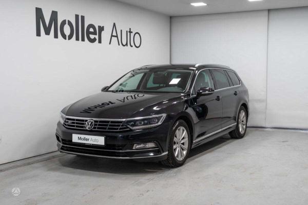 Black Volkswagen Passat 2019 in Vilnius, with an engine capacity of 1.50 L and mileage of 192 thousand km for 13900 €, photo 1 on AUTOMOTO.COM.LV
