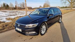 Black Volkswagen Passat 2019 in Kaunas, with an engine capacity of 2.00 L and mileage of 148 thousand km for 15600 €, photo 2 on AUTOMOTO.COM.LV