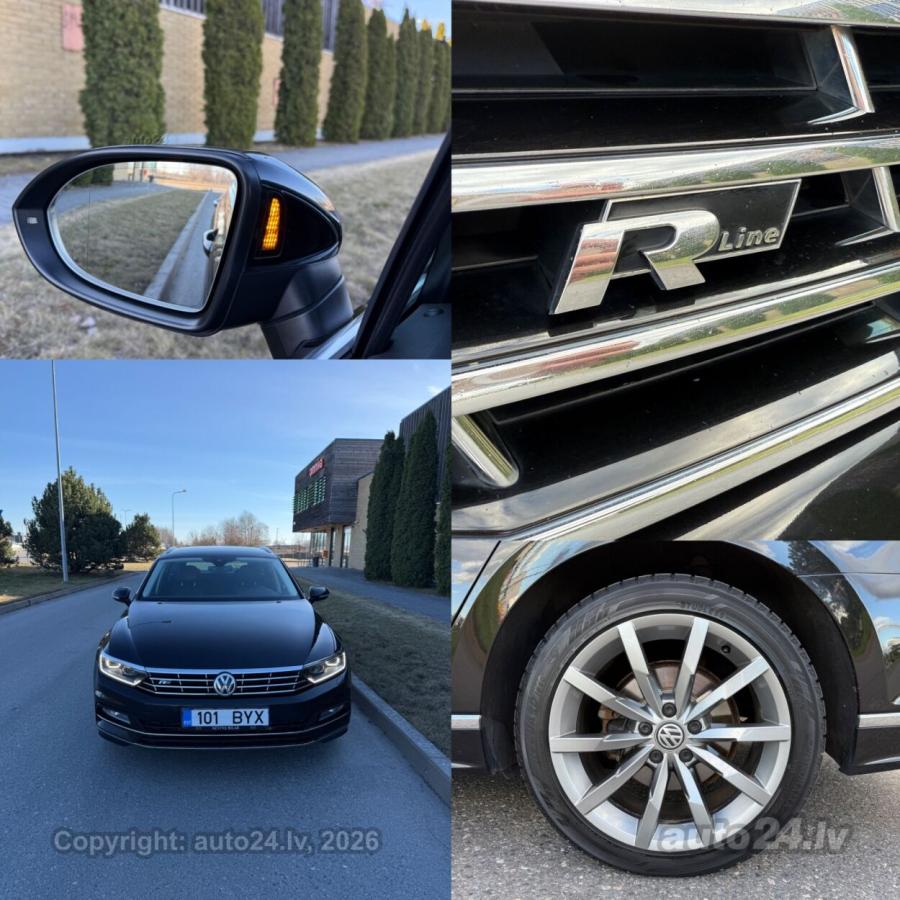 Black Volkswagen Passat 2019 in Tartu, with an engine capacity of 2.00 L and mileage of 198 thousand km for 18950 €, photo 11 on AUTOMOTO.COM.LV