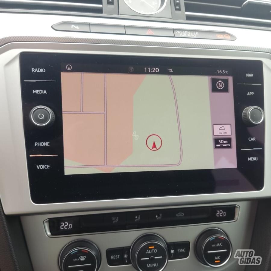 Black Volkswagen Passat 2019 in Vilnius, with an engine capacity of 1.50 L and mileage of 228 thousand km for 8500 €, photo 17 on AUTOMOTO.COM.LV