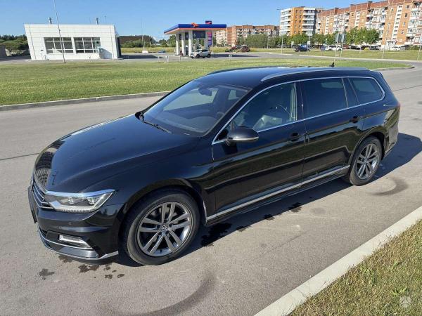 Black Volkswagen Passat 2019 in Klaipeda, with an engine capacity of 1.97 L and mileage of 302 thousand km for 13200 €, photo 9 on AUTOMOTO.COM.LV