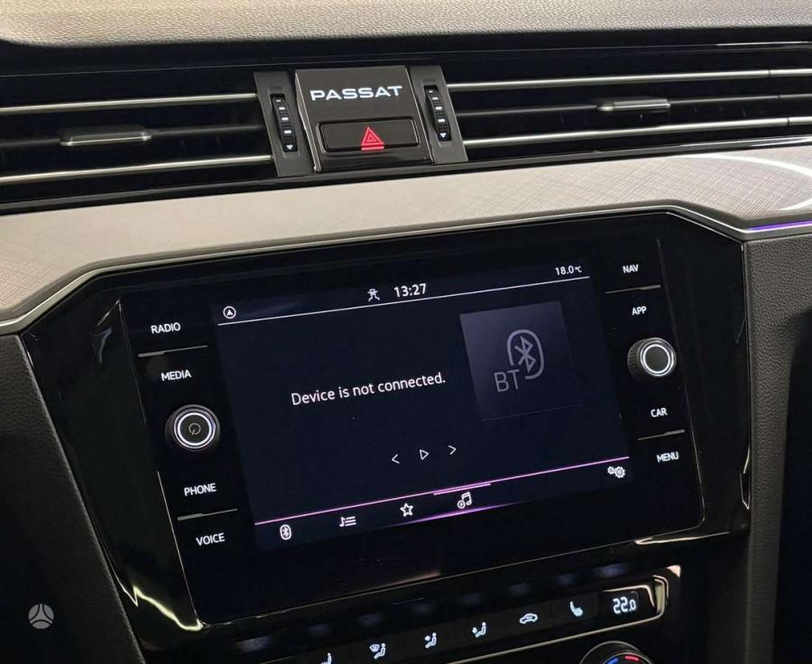 Melns Volkswagen Passat 2019 Marijampole, ar dzinēja tilpumu 1.97 L un nobraukumu 278 tūkst. km par 13999 €, foto 9 vietnē AUTOMOTO.COM.LV