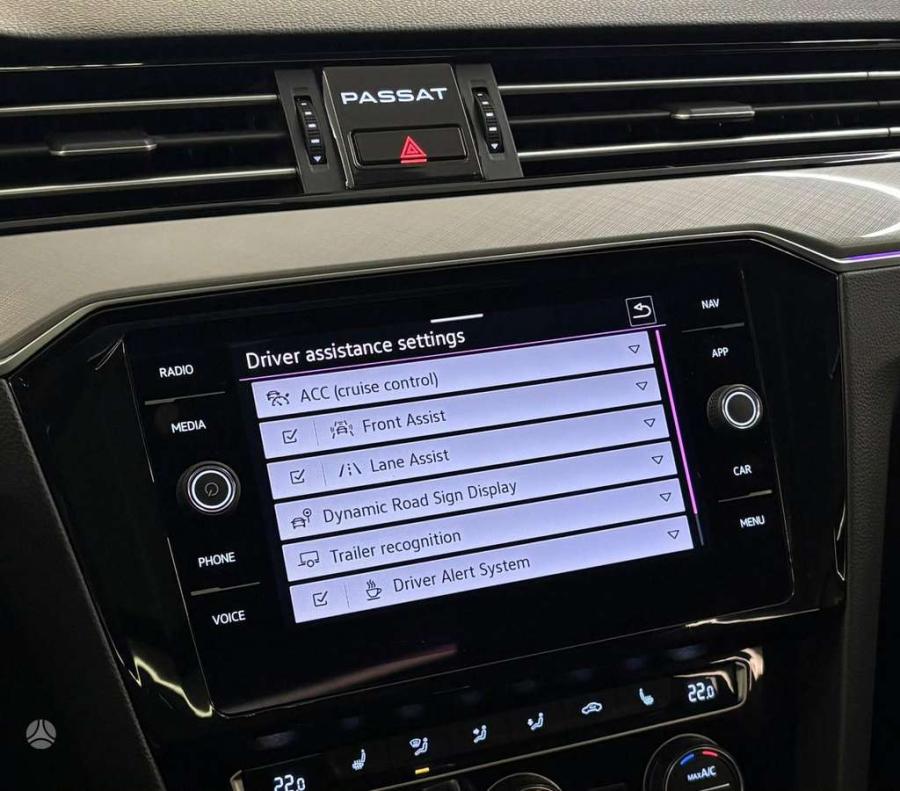 Melns Volkswagen Passat 2019 Marijampole, ar dzinēja tilpumu 1.97 L un nobraukumu 278 tūkst. km par 13999 €, foto 11 vietnē AUTOMOTO.COM.LV