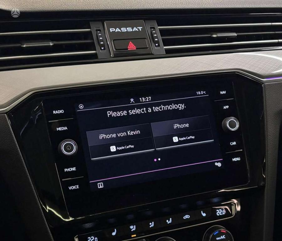 Melns Volkswagen Passat 2019 Marijampole, ar dzinēja tilpumu 1.97 L un nobraukumu 278 tūkst. km par 13999 €, foto 12 vietnē AUTOMOTO.COM.LV