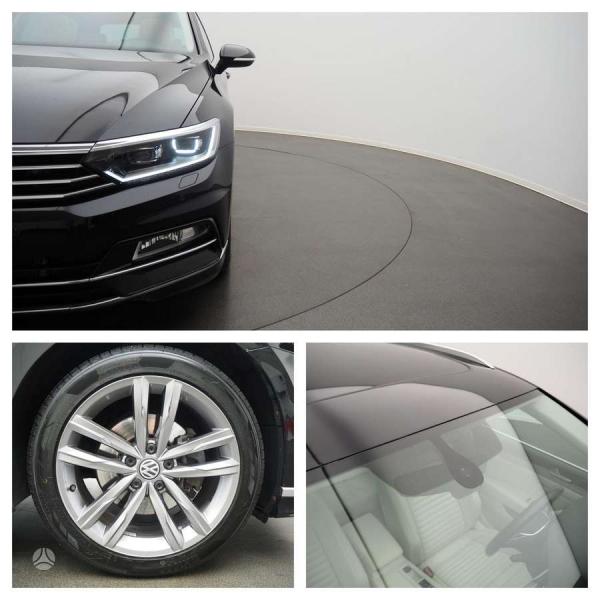 Black Volkswagen Passat 2019 in Vilnius, with an engine capacity of 1.80 L and mileage of 173 thousand km for 14300 €, photo 7 on AUTOMOTO.COM.LV