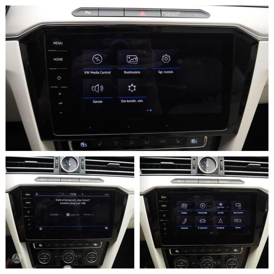 Black Volkswagen Passat 2019 in Vilnius, with an engine capacity of 1.80 L and mileage of 173 thousand km for 14300 €, photo 20 on AUTOMOTO.COM.LV