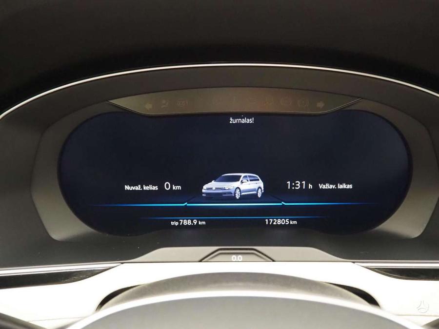 Black Volkswagen Passat 2019 in Vilnius, with an engine capacity of 1.80 L and mileage of 173 thousand km for 14300 €, photo 26 on AUTOMOTO.COM.LV