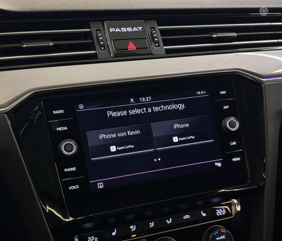 Melns Volkswagen Passat 2019 Marijampole, ar dzinēja tilpumu 1.97 L un nobraukumu 278 tūkst. km par 13500 €, foto 33 vietnē AUTOMOTO.COM.LV