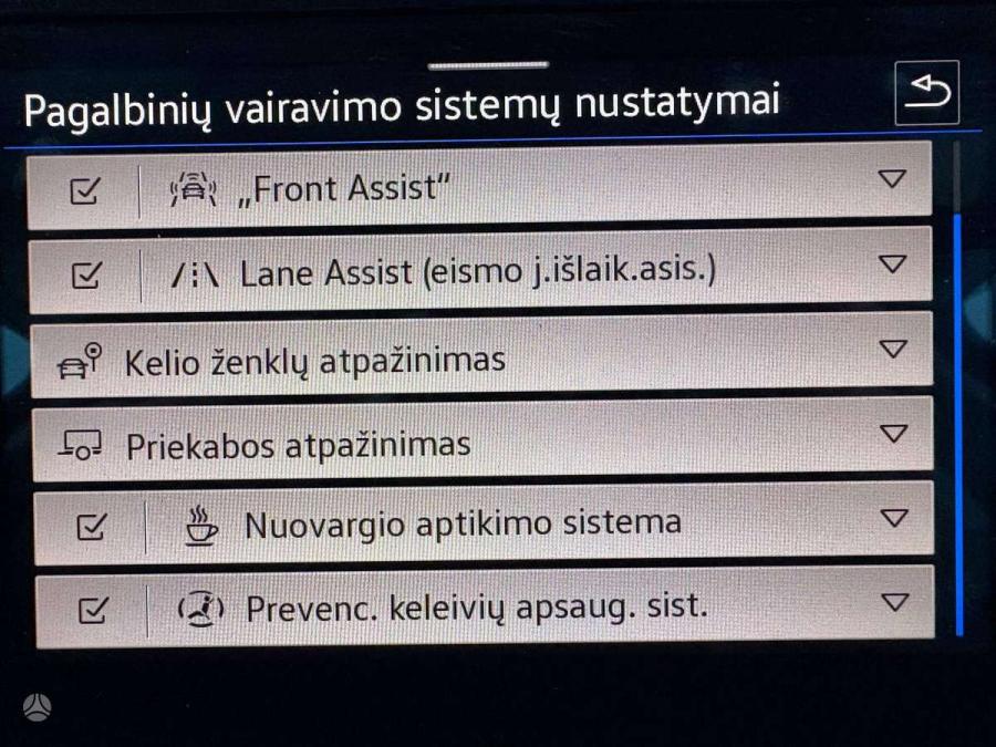 Черный Фольксваген Пассат 2020 в Вильнюс, объемом двигателя 1.50 л и пробегом 221 тыс. км за 13950 €, фото 19 на AUTOMOTO.COM.LV