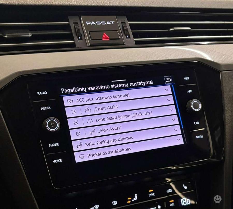 Melns Volkswagen Passat 2020 Marijampole, ar dzinēja tilpumu 1.97 L un nobraukumu 184 tūkst. km par 15750 €, foto 5 vietnē AUTOMOTO.COM.LV