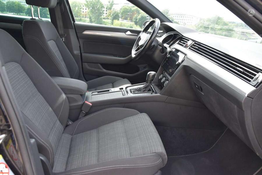 Black Volkswagen Passat 2020 in Vilnius, with an engine capacity of 1.97 L and mileage of 319 thousand km for 11500 €, photo 14 on AUTOMOTO.COM.LV