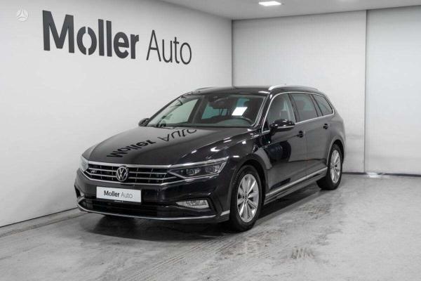 Black Volkswagen Passat 2021 in Vilnius, with an engine capacity of 2.00 L and mileage of 142 thousand km for 25050 €, photo 1 on AUTOMOTO.COM.LV