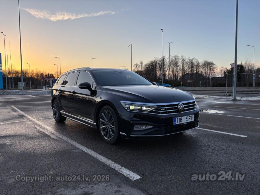 Black Volkswagen Passat 2021 in Tallinn, with an engine capacity of 2.00 L and mileage of 161 thousand km for 24500 €, photo 1 on AUTOMOTO.COM.LV
