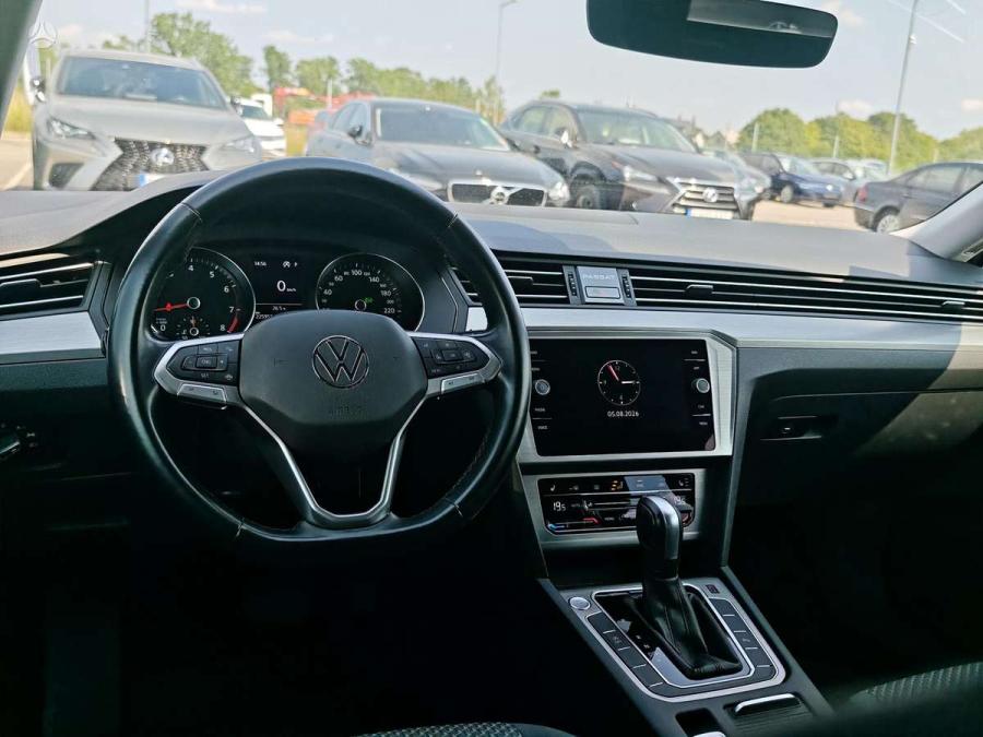 Melns Volkswagen Passat 2021 Viļņa, ar dzinēja tilpumu 1.50 L un nobraukumu 226 tūkst. km par 13300 €, foto 5 vietnē AUTOMOTO.COM.LV