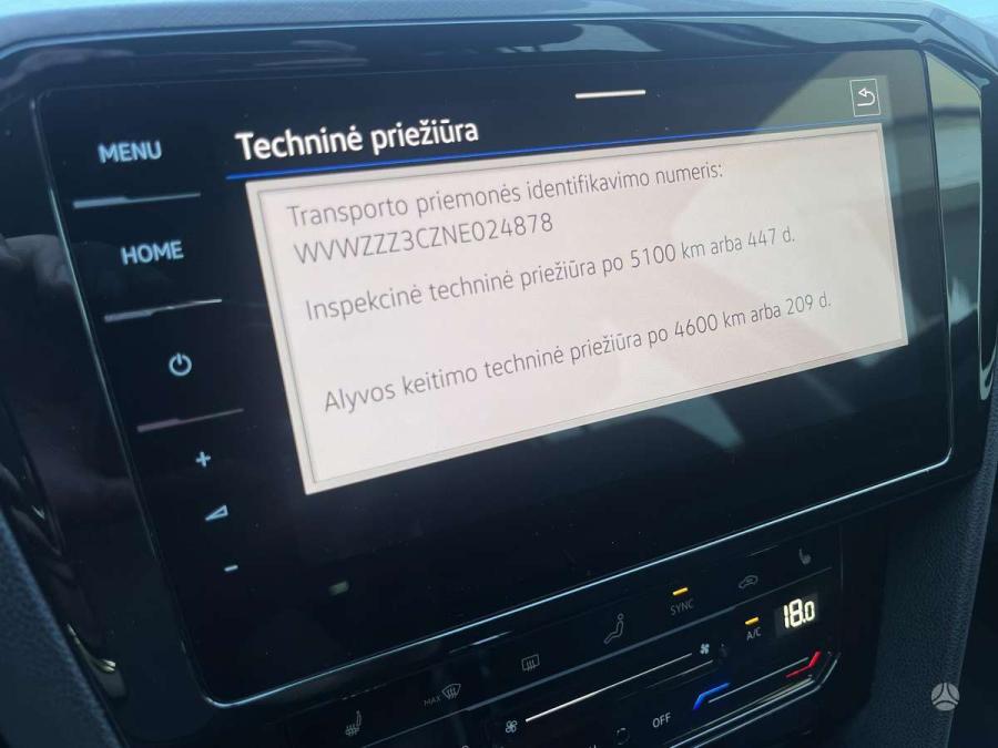Melns Volkswagen Passat 2021 Viļņa, ar dzinēja tilpumu 1.40 L un nobraukumu 182 tūkst. km par 14900 €, foto 26 vietnē AUTOMOTO.COM.LV