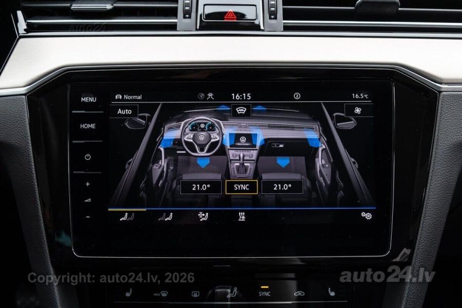 Black Volkswagen Passat 2022 in Riga, with an engine capacity of 2.00 L and mileage of 142 thousand km for 25364 €, photo 13 on AUTOMOTO.COM.LV