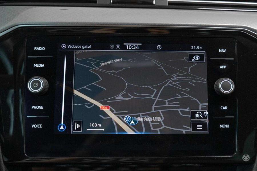 Melns Volkswagen Passat 2022 Viļņa, ar dzinēja tilpumu 2.00 L un nobraukumu 160 tūkst. km par 18100 €, foto 14 vietnē AUTOMOTO.COM.LV