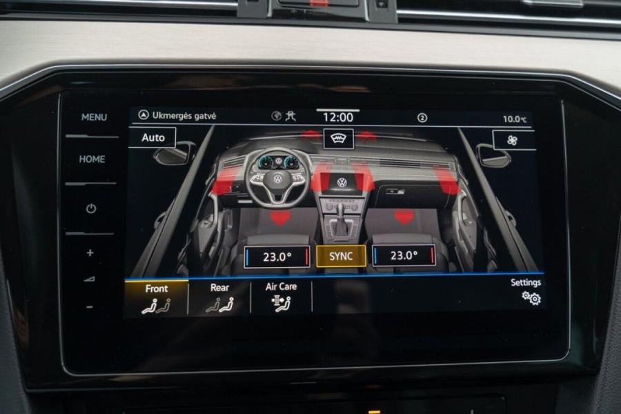 Melns Volkswagen Passat 2022 Viļņa, ar dzinēja tilpumu 2.00 L un nobraukumu 144 tūkst. km par 21150 €, foto 16 vietnē AUTOMOTO.COM.LV