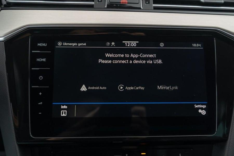 Melns Volkswagen Passat 2022 Viļņa, ar dzinēja tilpumu 2.00 L un nobraukumu 144 tūkst. km par 21150 €, foto 17 vietnē AUTOMOTO.COM.LV