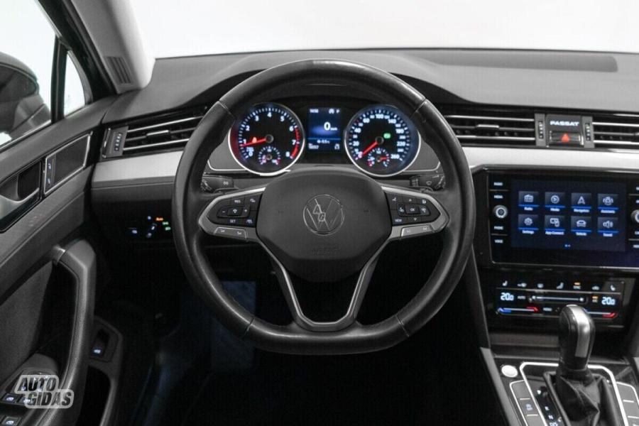 Black Volkswagen Passat 2023 in Vilnius, with an engine capacity of 1.50 L and mileage of 99 thousand km for 21900 €, photo 11 on AUTOMOTO.COM.LV