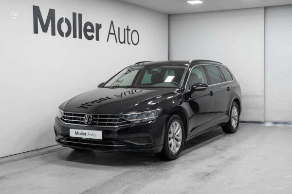 Black Volkswagen Passat 2023 in Vilnius, with an engine capacity of 1.50 L and mileage of 99 thousand km for 21900 €, photo 1 on AUTOMOTO.COM.LV