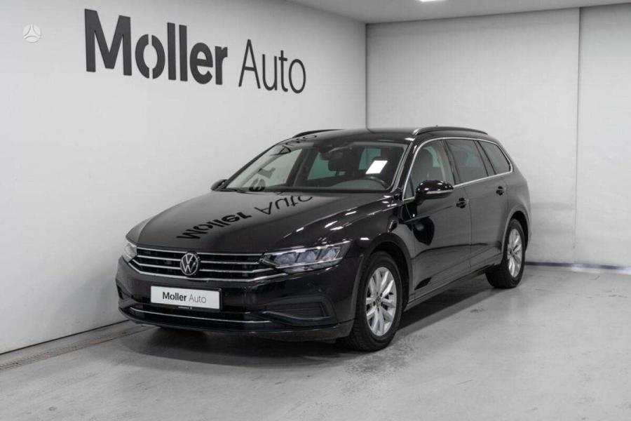 Black Volkswagen Passat 2023 in Vilnius, with an engine capacity of 1.50 L and mileage of 81 thousand km for 20800 €, photo 1 on AUTOMOTO.COM.LV