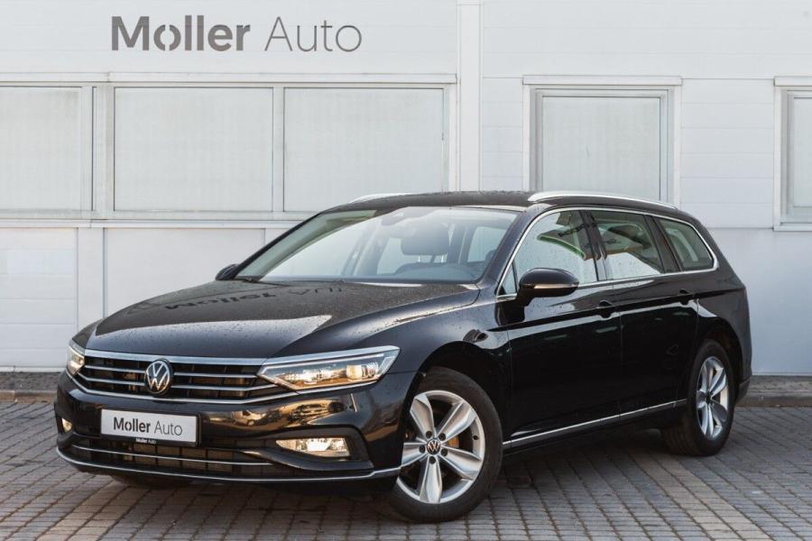 Melns Volkswagen Passat 2023 Ventspils, ar dzinēja tilpumu 2.00 L un nobraukumu 119 tūkst. km par 24700 €, foto 1 vietnē AUTOMOTO.COM.LV