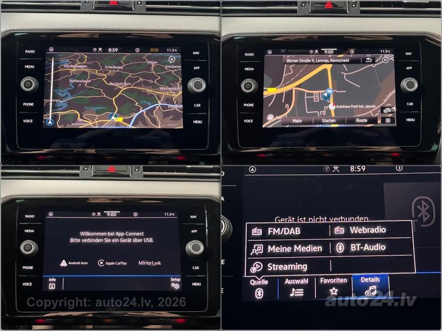 Melns Volkswagen Passat 2023 Tallina, ar dzinēja tilpumu 2.00 L un nobraukumu 93 tūkst. km par 26990 €, foto 22 vietnē AUTOMOTO.COM.LV